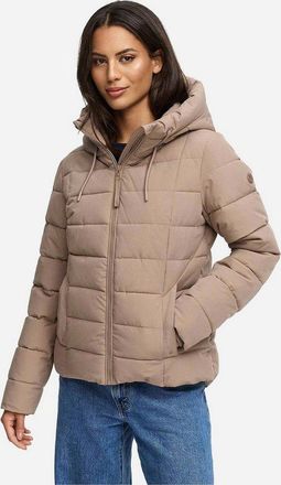 Marikoo Winterjacke Tayenaa mit schmaler Steppung und extra hohem Kragen
