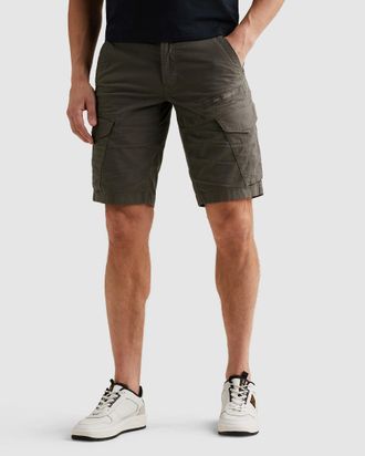 PME Legend Cargobermudas PME LEGEND NORDROP CARGO SHORTS STRETCH TWILL, Herren, Gr. 34, N-Gr, turbulence, Web, Obermaterial: 98% Baumwolle, 2% Elasthan, unifarbe