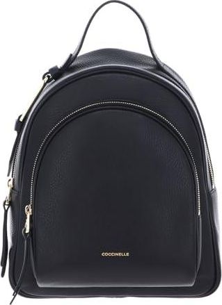 Coccinelle Malory Backpack Grained Leather S Noir
