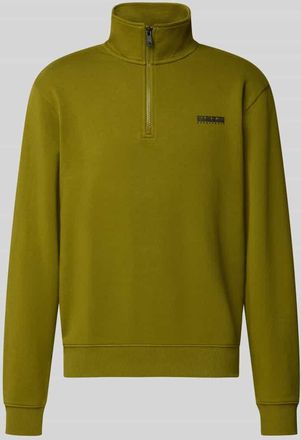 Napapijri Relaxed Fit Sweatshirt aus elastischem Baumwoll-Mix