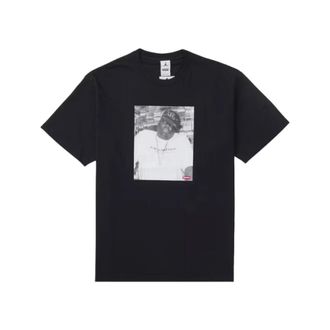 SUPREME Biggie Schwarzes S/S Top - - Tops - Herren - Schwarzk - S