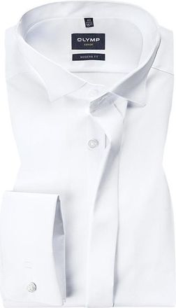 Olymp Herren Smokinghemd weiß