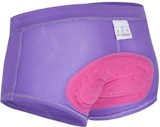 Generic Femme Culottes Cyclisme sous-v&ecirc;tements D&eacute;quitation pour Femmes Short de Cyclisme &agrave; S&eacute;chage Rapide 3D Gel Rembourr&eacute; Shorts de V&eacute;lo Rembourr&eacute;s Slips de 