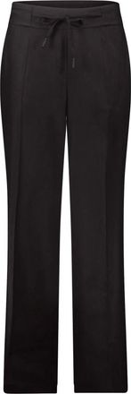 Betty & Co Hose mit Bindeg&uuml;rtel - - Trousers - Damen - Schwarzk - 2XL