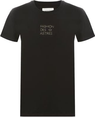 Saison 1865 T-shirt à inscription brodée