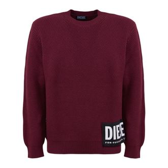 Diesel Herren, Strickwaren, Rot, XSGr&ouml;&szlig;e