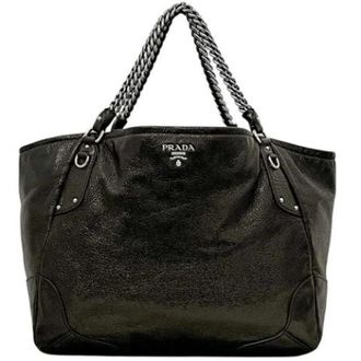 Prada Pre-owned Vintage Tote Bag - - Pre-owned - Damen - Braun - ONE SIZE