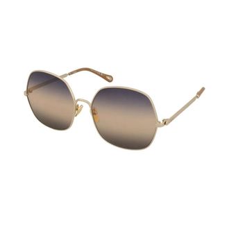 Chlo&eacute; Femme, Accessoires, Jaune, Taille: 60 MM Lunettes de soleil