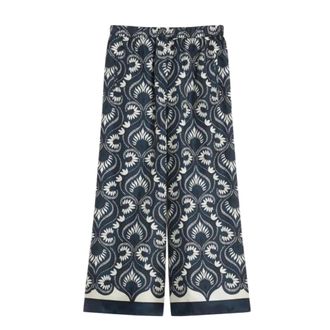 Weekend Femme, Pantalons, Bleu, Taille: 40 FR Weekend Pantalons