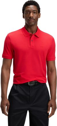 HUGO BOSS Pallas Poloshirt f&uuml;r Herren Regul&auml;r (Rot)