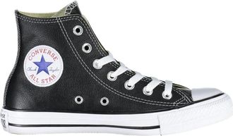 Converse Homme, Chaussures, Noir, Taille: 45 EU Chuck Taylor All Star Leather High Top