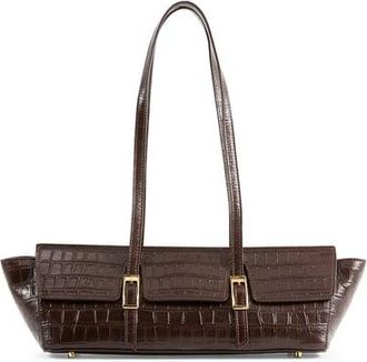 Elleme Sac port&eacute; &eacute;paule Le Bateau Croco en cuir