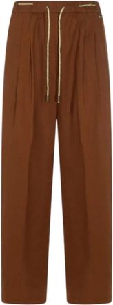 Herno Femme, Pantalons, Brun, Taille: 42 FR Pt000222D 12689.2240 Pantalons