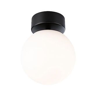 Paulmann 71072 Plafonnier LED Selection Bathroom Gove IP44 3000K 900lm 230V 9W Noir mat, Satin luminaire de salle de bain