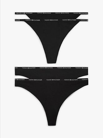 Tommy Hilfiger Lot de 5 culottes en microfibre &agrave; logo