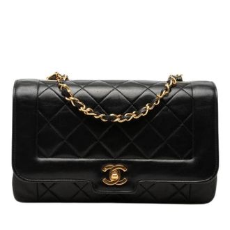 Chanel Pre-owned Diana Flap Bag - - Pre-owned - Damen - Schwarzk - ONE SIZE