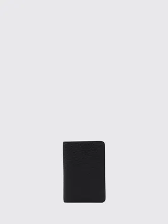 Maison Margiela Porte-cartes en cuir grain&eacute;