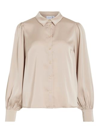 Vila Vienna Ravenna L/S Balloon Shirt - Noos