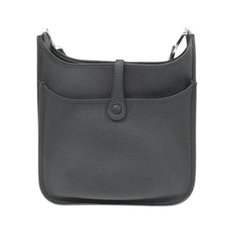 Herm&egrave;s Pre-owned Taurillon Clemence Umh&auml;ngetasche - - Pre-owned - Damen - Schwarzk - ONE SIZE
