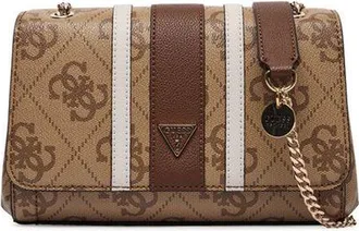 Guess Umh&auml;ngetasche Latte Logo/Braun