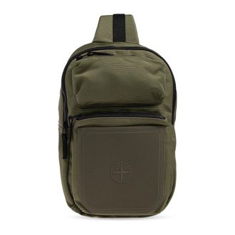 Stone Island One-shoulder Backpack - - Bags - Herren - Gr&uuml;n - ONE SIZE