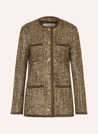 Golden Goose Tweed-Jacke Journey braun