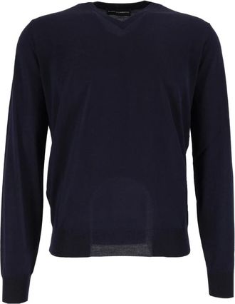 FILIPPO DE LAURENTIIS Scollo V ML - - Knitwear - Herren - Blau - L
