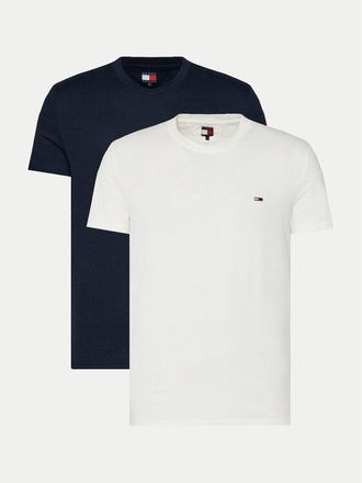 Tommy Jeans T-Shirt-Set DM0DM20687 Bunt Slim Fit