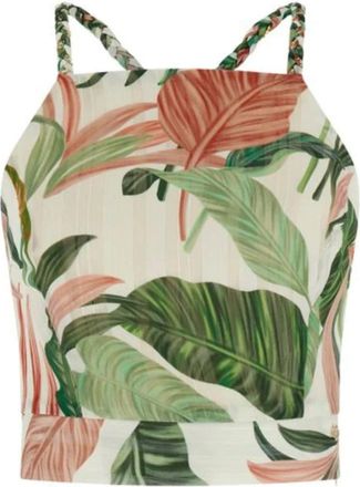 Guess Femme, Tops, Multicolore, Taille: 44 FR Crop Top