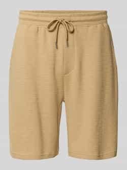 Redefined Rebel Shorts aus Baumwoll-Mix mit Strukturmuster Modell KNOX