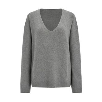 Le Kasha Damen, Strickwaren, Grau, MGr&ouml;&szlig;e