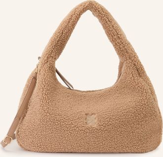 Karo Kauer Karo Kauer Beuteltasche Aus Teddyfell braun