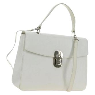 Ferragamo Pre-owned Hand Bag - - Pre-owned - Damen - Wei&szlig; - ONE SIZE