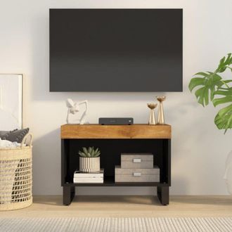 vidaXL Meuble TV 60x33x43,5 cm bois massif de manguier vidaXL