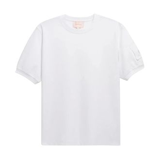 Gertrude Homme, Tops, Blanc, Taille: XL Timeo T-shirt
