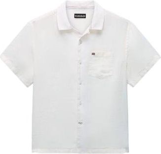 Napapijri Chemise droite G-Linen en lin