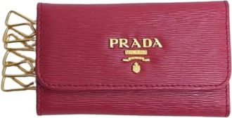 Prada Porte-cl&eacute;s Pre-owned - Femme - Pre-owned - Rose - Taille: ONE Size