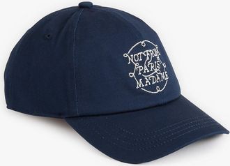 Dr&ocirc;le de Monsieur Casquette Slogan &agrave; logo brod&eacute;