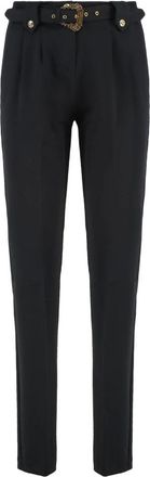 Versace Jeans Couture Femme, Pantalons, Noir, Taille: 34 FR Pantalon en viscose stretch