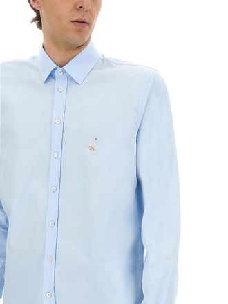 Moschino Cotton Poplin Shirt - Blue
