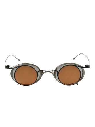 Rigards x Ziggy Chen round-frame sunglasses - Silber