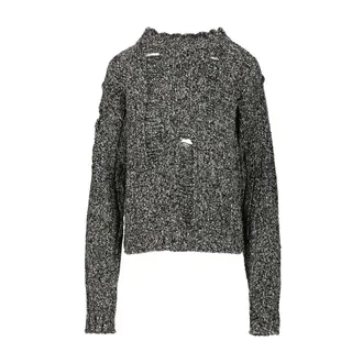 Durazzi Milano Damen, Strickwaren, Schwarzk, SGr&ouml;&szlig;e