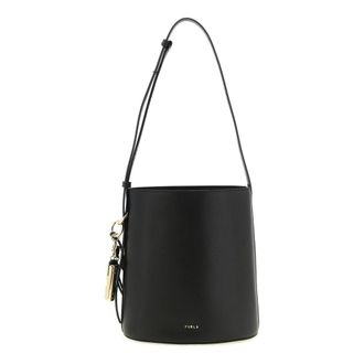 Furla Femme, Sacs, Noir, Taille: ONE Size Petit sac seau Roxie