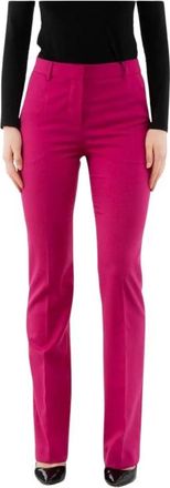Moschino Femme, Pantalons, Rose, Taille: 36 FR Pantalon de ville en polyester