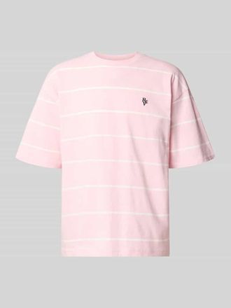 Review T-Shirt mit Rundhalsausschnitt und Logo-Stitching