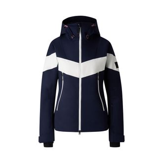 Bogner Fire + Ice Skijacke Ashley f&uuml;r Damen - Navy-Blau/Off-White - 42