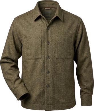 Xacus Surchemise Unfold &agrave; chevrons 169Ml 31441 - Homme - Vestes - Vert - Taille: XL