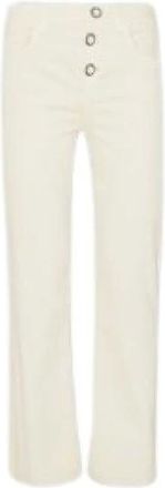 Liu Jo Femme, Jeans, Blanc, Taille: W26 Vaqueros Bottom Up Ecosostenibles
