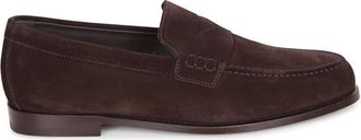 Doucal's Homme, Chaussures, Brun, Taille: 44 1/2 EU Fabriqu&eacute;es &agrave; la main en daim souple
