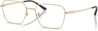 Ray-Ban Rb8784d Titanium Optics Hellgold Fassung Klar Glas Polarisiert 54-18